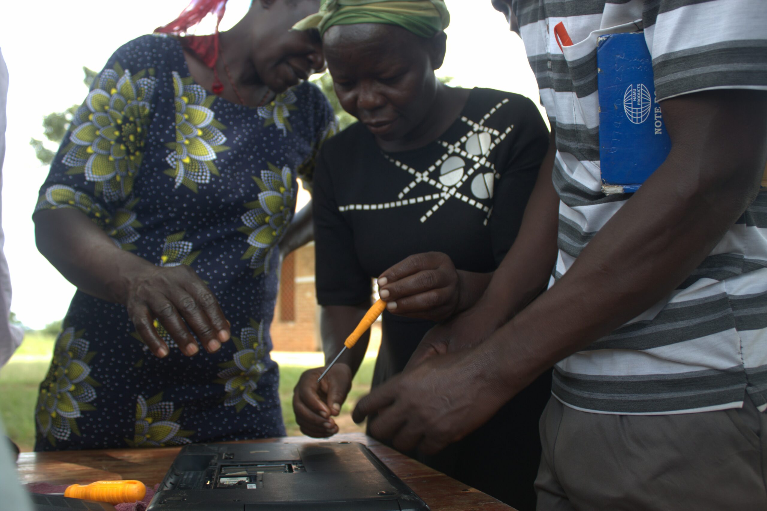 Basic Computer Maintenance Training in Pagak ICT Centre. - BOSCO Uganda